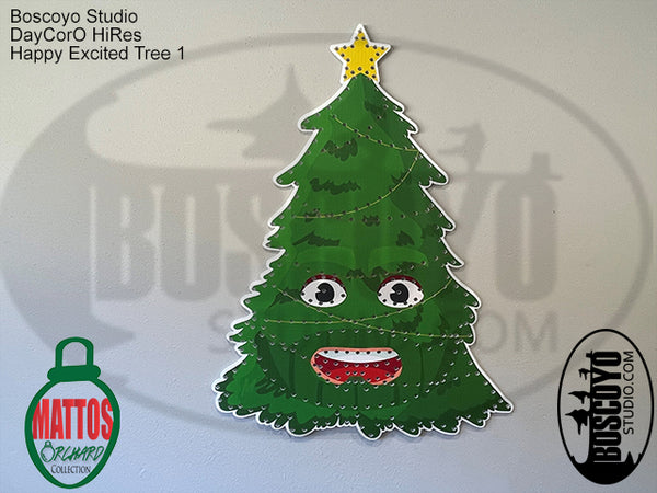 DayCorO® HiRes Happy Excited Tree 1 | Premium Quality Coro Props and ...