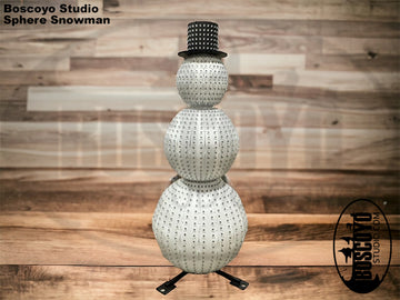 Sphere Snowman | Premium Quality Coro Props and Decor - Boscoyo Studio
