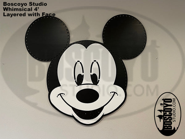 Whimsical 4' Layered with Face | Premium Quality Coro Props and Decor ...